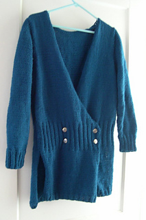 Ravelry: JoanneSeiff's Wrap-Around Cardigan