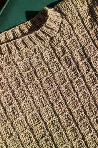 Ravelry: Men's Mock Cable Sweater pattern by Kim Guzman