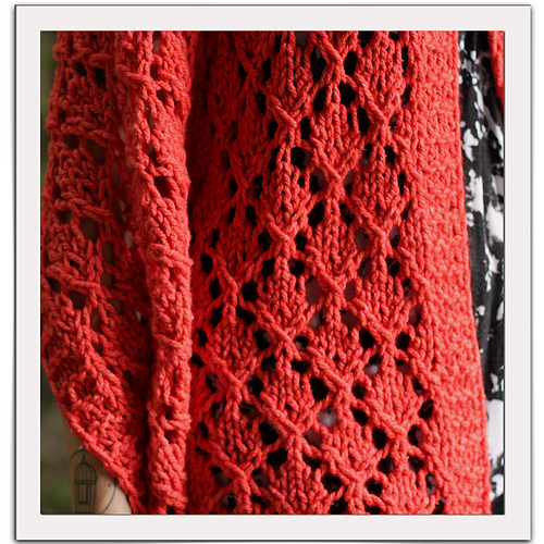 Ravelry: High Fructose Shawl pattern by Jocelyn Tunney