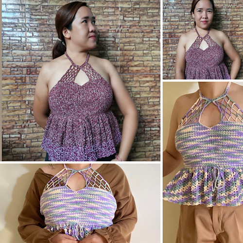 Ravelry: Emelda Top / Dress pattern by Jocelyn Ng