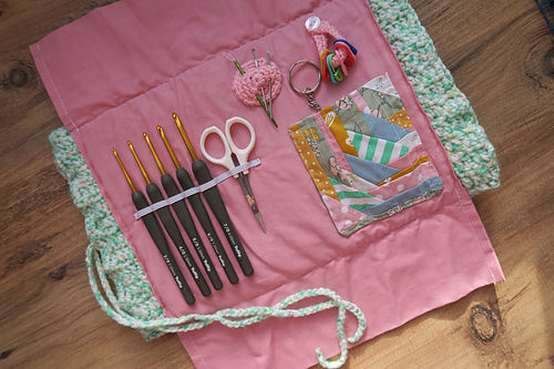 Ravelry: Crochet Tool Roll pattern by Jocelyn Ng