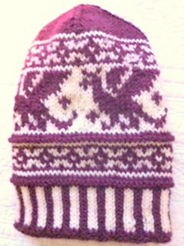 Ravelry: Red Dragon Beanie pattern by Sandra Jäger