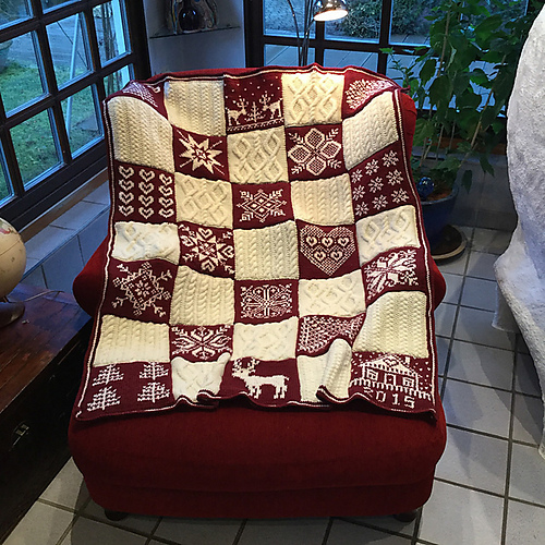 Ravelry: Nordic Afghan KAL - patterns