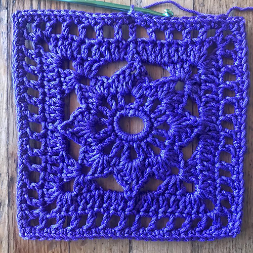 Ravelry: Boho Floral Square pattern by Crystal White-Van Cleemput