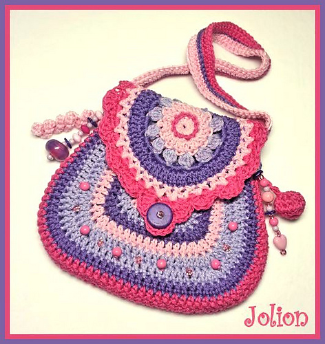 Ravelry: Girls Pink Purse pattern by Jolion