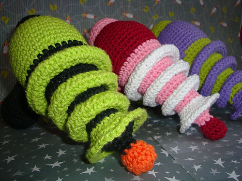 Ravelry: Space Blaster pattern by JollyStar (Amber Jolly)