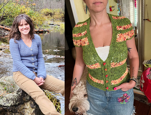 Ravelry: Fern Forest Cardigan pattern by madebyJORI