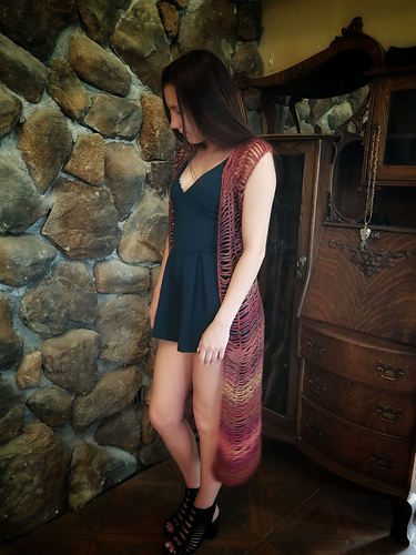 Ravelry: Desert Sunset Duster pattern by Ali Dixon