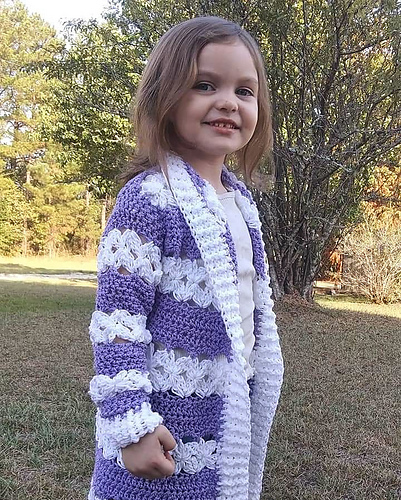 Ravelry: (Child) Fairy Wing Cardigan pattern by Anastasia R Smith