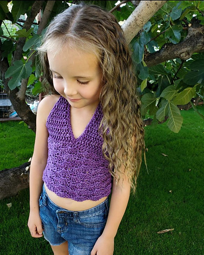 Ravelry: Boho Sea Shell Top pattern by Anastasia R Smith