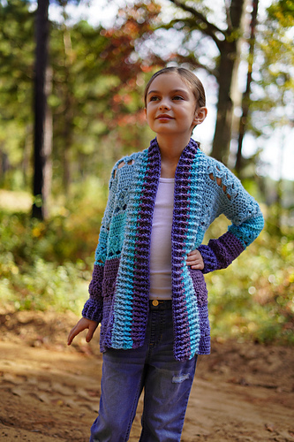Ravelry: (Child) Fairy Wing Cardigan pattern by Anastasia R Smith