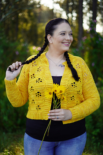 Ravelry: Daisy Dream Bomber pattern by Anastasia R Smith