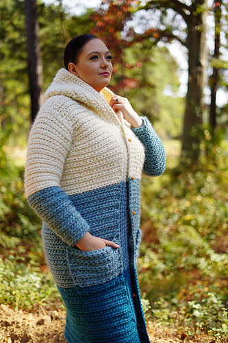 Ravelry: Driftwood Hooded Jacket pattern by Anastasia R Smith