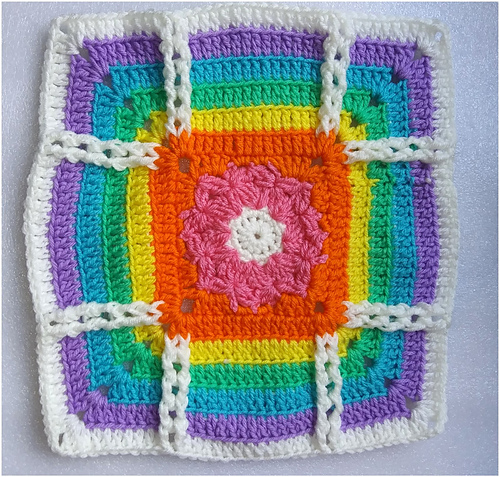 Ravelry: Fairy Wing Flower Square pattern by Anastasia R Smith