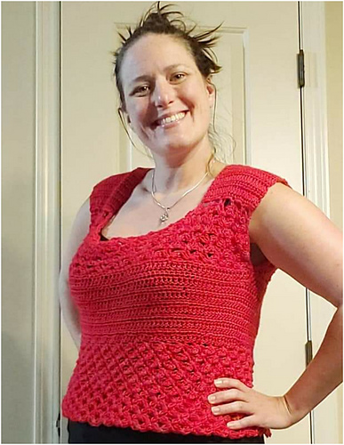 Ravelry: Remnant Lace Top pattern by Anastasia R Smith
