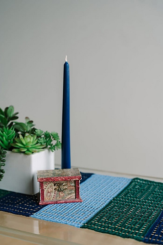 Ravelry: Greek Key Table Runner pattern by Joyce Geisler