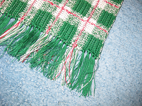 Ravelry: Primitive Plaid Table Runner pattern by Joyce Geisler