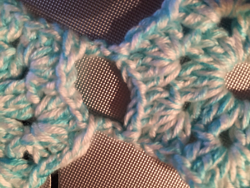 Ravelry: Linked Stars Scarf pattern by Joyce Geisler