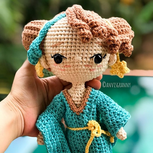 Ravelry: Libra Princess Doll pattern by Joy PhamSontakke