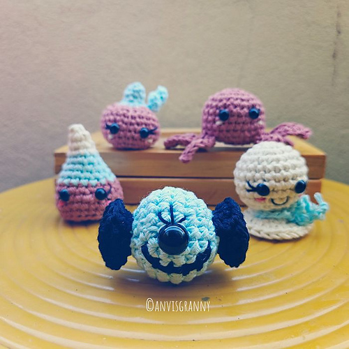 Ravelry: Mini Halloween Keychains pattern by Joy PhamSontakke