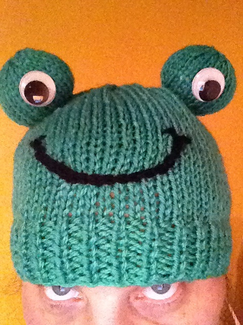 Ravelry: Cute Frog Beanie pattern by The Knit Guru