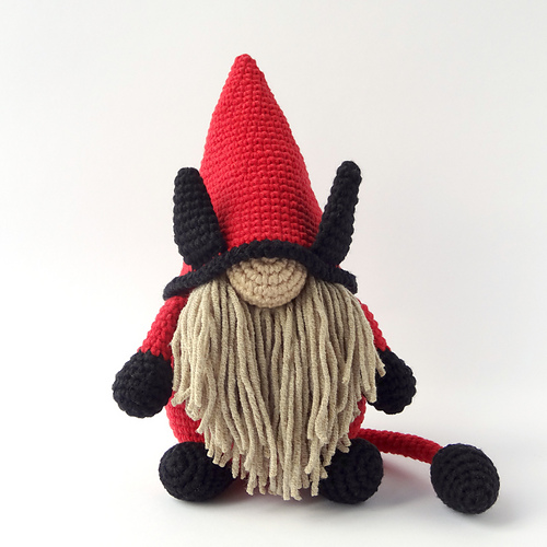Ravelry: Devil Gnome pattern by Yuliia Matiienko