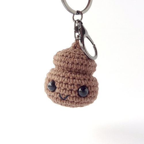 Ravelry: Poop keychain pattern by Yuliia Matiienko
