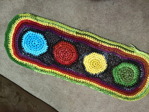 Ravelry: Rainbow Scrap Rugs pattern by Julie Yeager