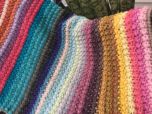 Ravelry: All the Colors Blanket pattern by Julie Yeager
