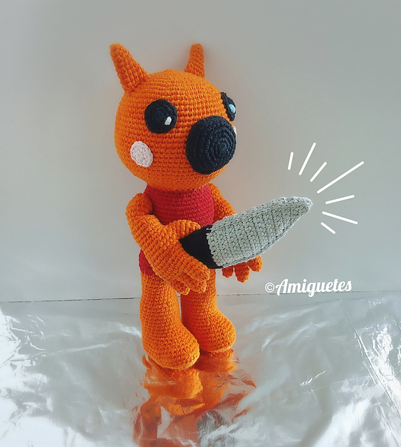 Ravelry: Foxy Roblox Amigurumi pattern by Julie Glam