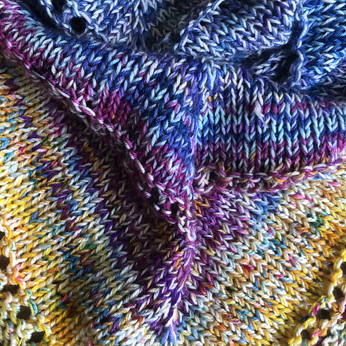 Tried my hand at marled knitting : r/knitting