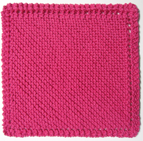 Ravelry: Diagonally Knit Dishcloth pattern by Julie M. Hunt