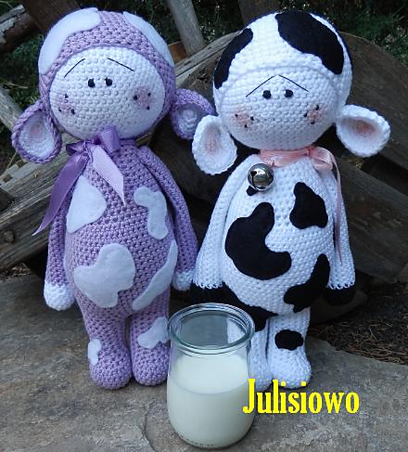 Ravelry: Muu and Lilka Cow pattern by Monika Miszczuk