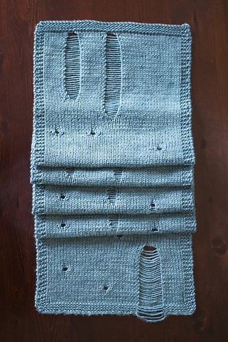 Ravelry: Ragged Scarf pattern by Annie Baker Designs