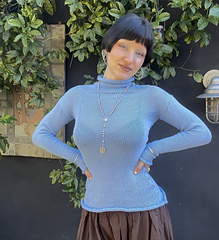 Ravelry: Iceberg Turtleneck Top pattern by June Lagoon