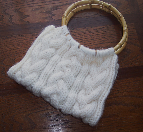 Ravelry: Plait Cable Purse pattern by Jackie Glogowski