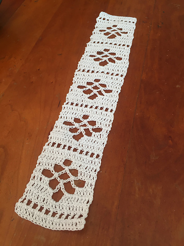 Ravelry: Deta's Bookmark pattern by Torun Johansson