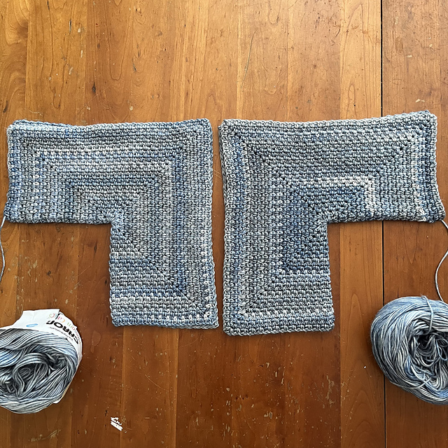 Ravelry: JustMagicMaria's Linen Stitch Hexi Cardi