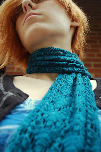 Ravelry: Julia Arrowhead Lace Scarf pattern by Lavish Craft