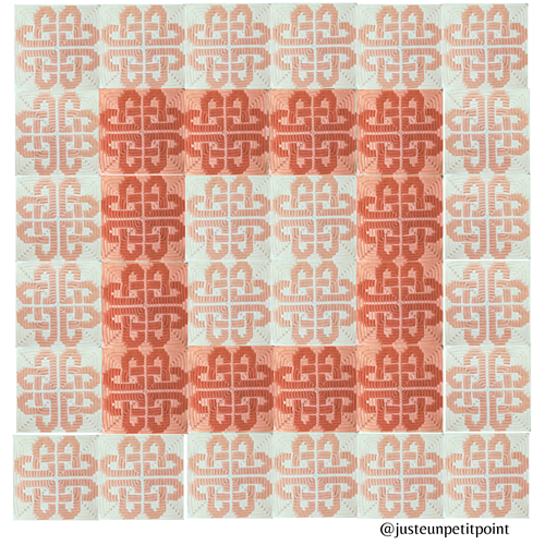 Ravelry: Four Heart Knot pattern by Gaëlle Urbanet