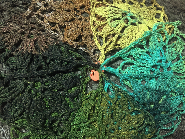 Ravelry: Jvar's Stained Glass Shawl