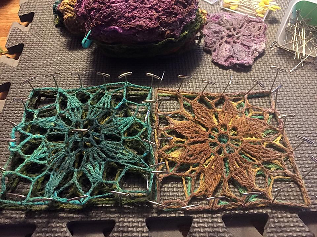 Ravelry: Jvar's Stained Glass Shawl