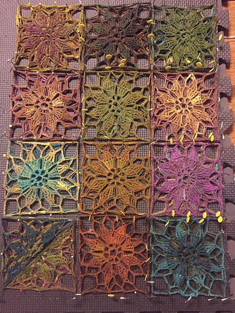 Ravelry: Jvar's Stained Glass Shawl