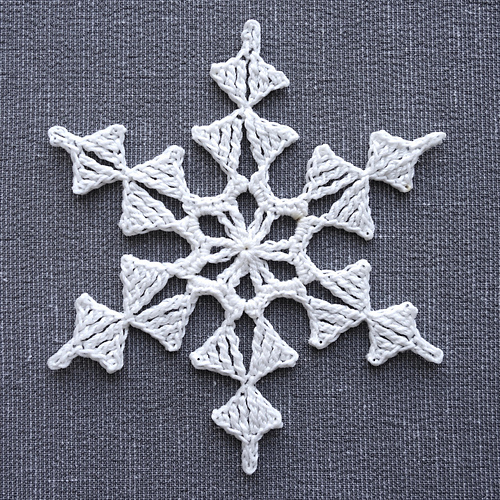 Ravelry: Respect Snowflake pattern by Jessica Wifall