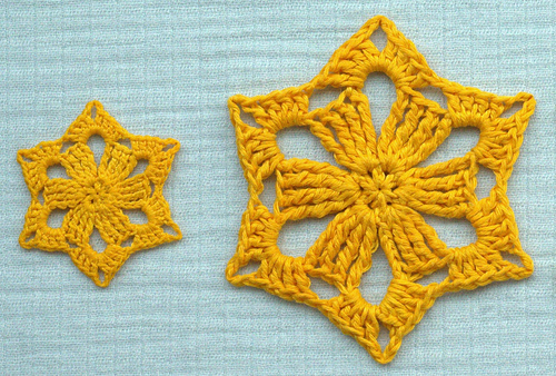Ravelry: Goldfinch Snowflake pattern by Jessica Wifall