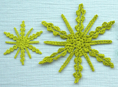 Ravelry: Parakeet Snowflake pattern by Jessica Wifall