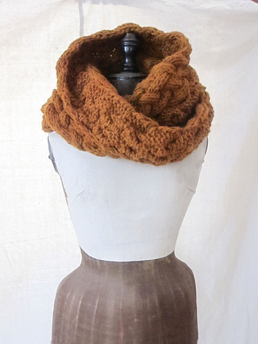 Ravelry: Chunky Braided Cowl pattern by Jess Wrobel