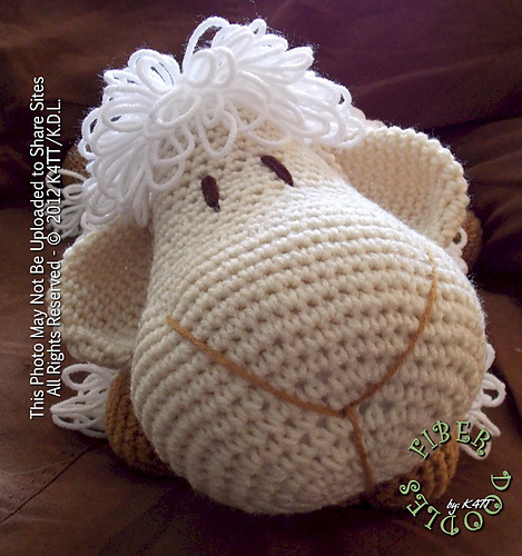 Ravelry: Pillow Pal Lamb pattern by K4TT