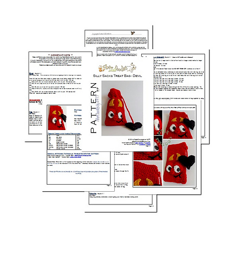 Ravelry: Silly Sacks Devil pattern by K4TT