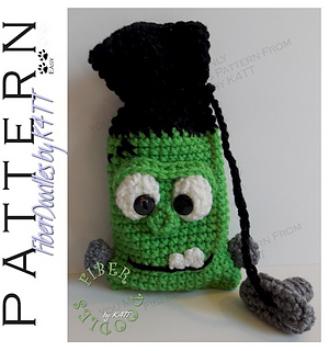Ravelry: Silly Sacks Frankenstein pattern by K4TT